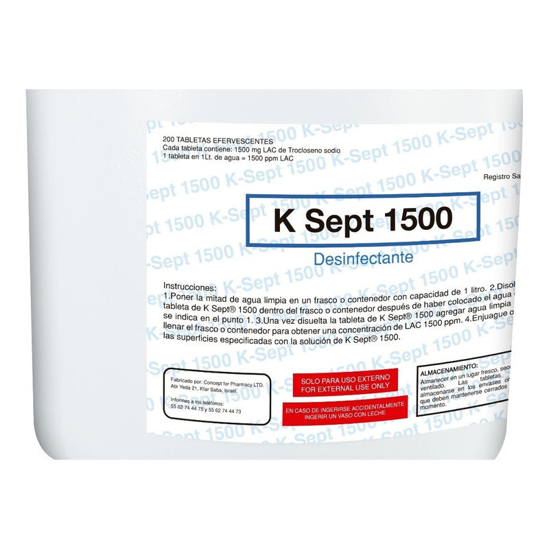 Desinfectante De Amplio Espectro Ph Neutro K Sept 1500 – JoyasDerby
